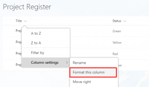Customise SharePoint Online Columns Using JSON / Column Formatter – SharePointing